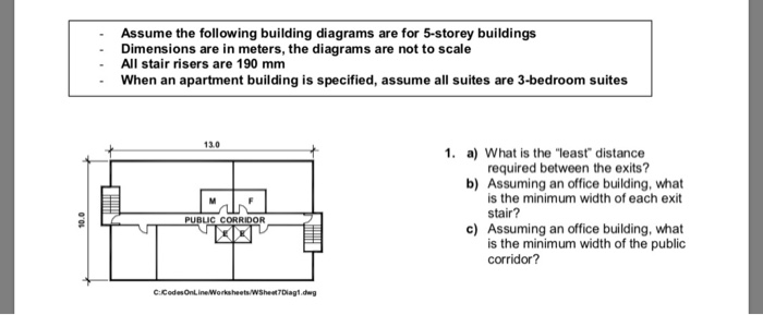 Solved Assume the following building diagrams are for | Chegg.com