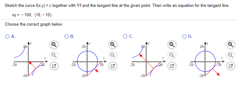 Solved Sketch the curve f(x,y) = c together with Vf and the | Chegg.com
