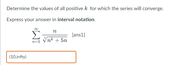 Solved Determine the values of all positive k for which the | Chegg.com