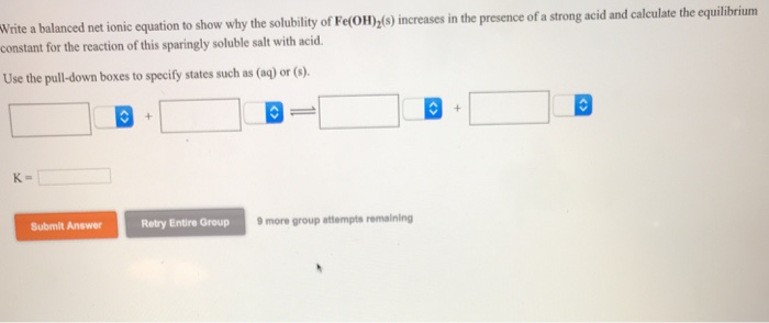 Solved Write the Ksp expression for the sparingly soluble | Chegg.com