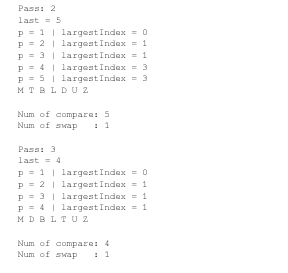 Solved I need to do Simple Sort (Set Number 2 - Bubble Sort) | Chegg.com