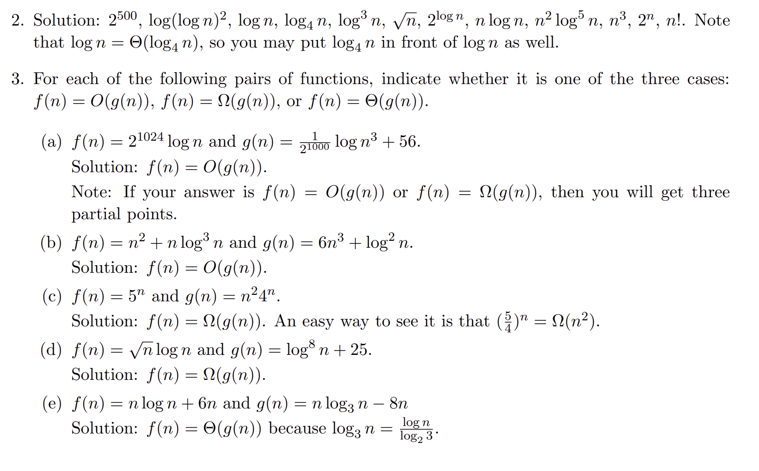Solved 2. Solution: | Chegg.com