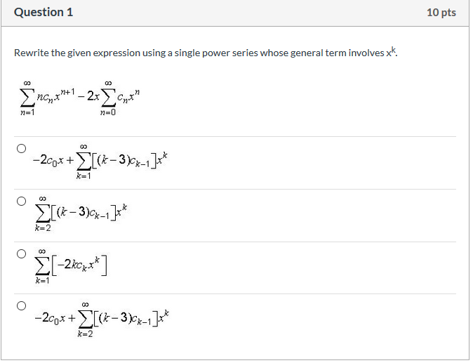 Solved Rewrite the given expression using a single power | Chegg.com