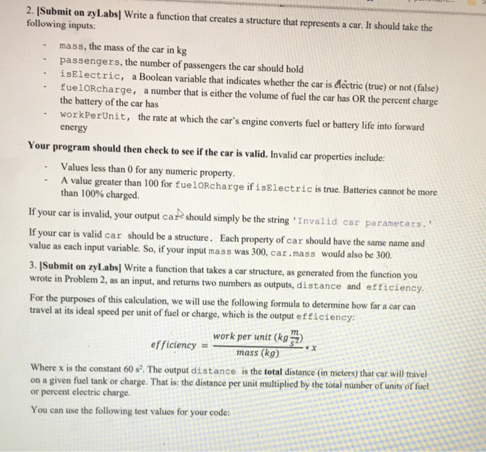 Solved 1. Submit on zyLabs] When designing structures, itis | Chegg.com