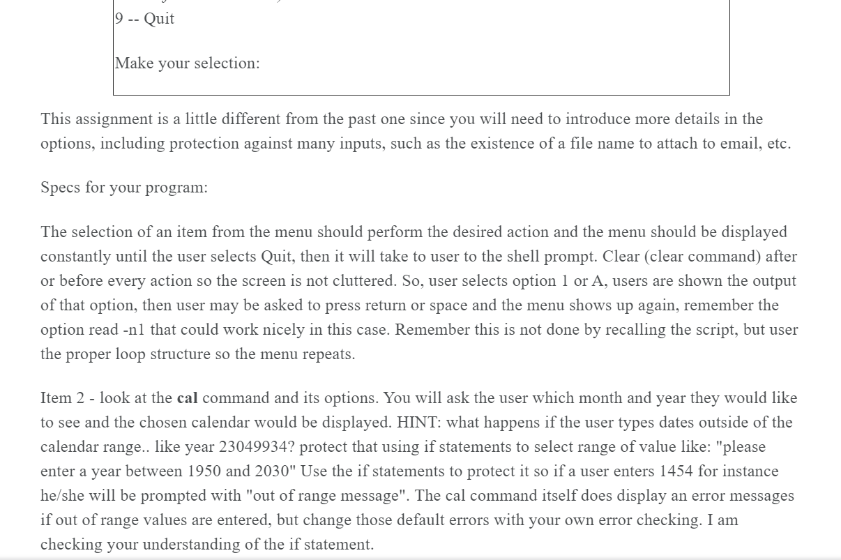 Solved Write A Bourne Bash Script That Will Continuously 
