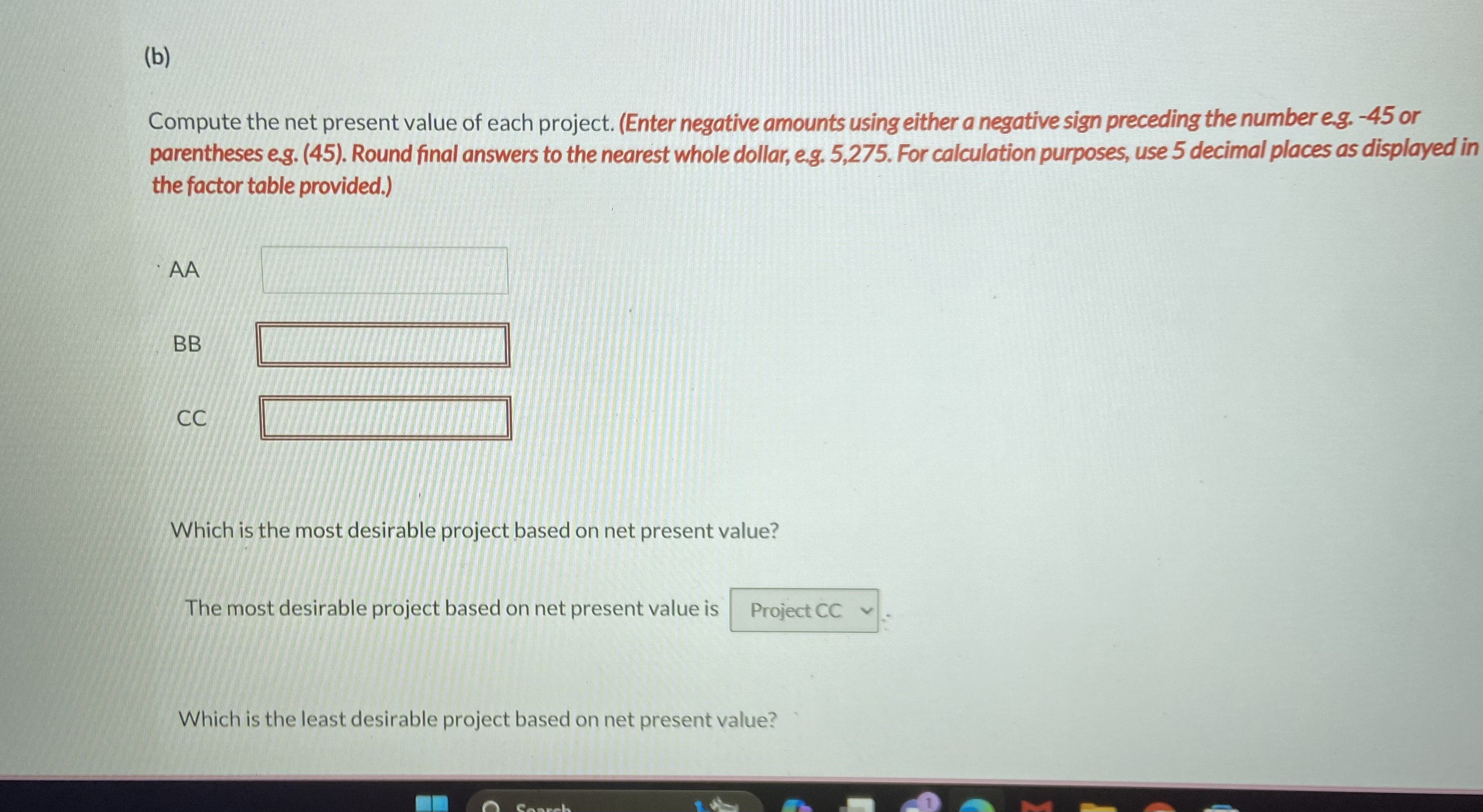 Solved Your answer is partially correct. Carla Vista's | Chegg.com
