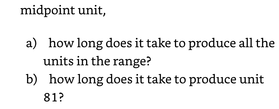 Unit 12 is the first unit in a range of units being | Chegg.com