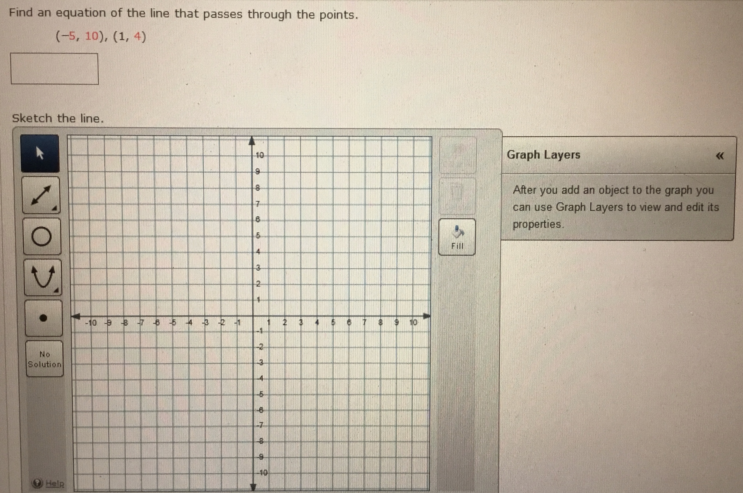 Solved Find an equation of the line that passes through the | Chegg.com