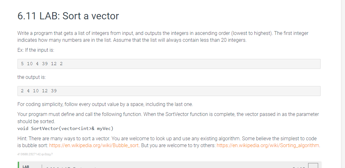 Solved The code is correct but the whitespace nearly | Chegg.com