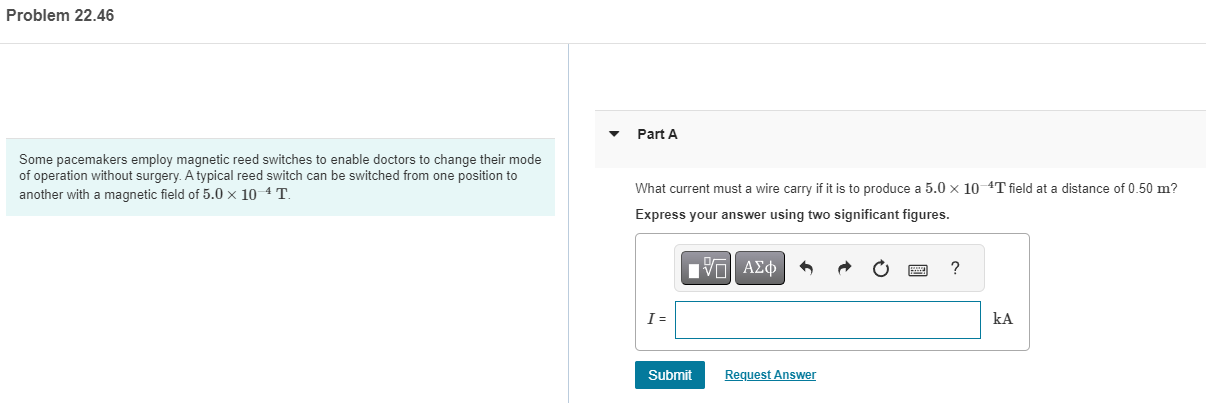 Solved Some pacemakers employ magnetic reed switches to | Chegg.com