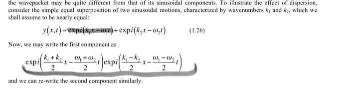 Solved I’m looking at forming the beat frequency formula | Chegg.com