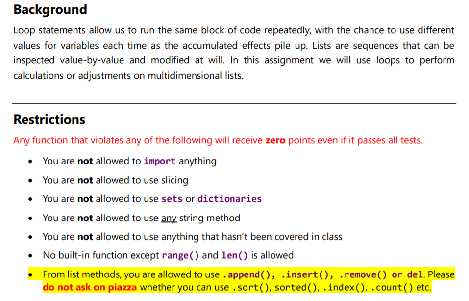 Solved Background Loop statements allow us to run the same | Chegg.com