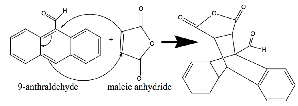 Solved H Do H O 9-anthraldehyde maleic anhydride | Chegg.com