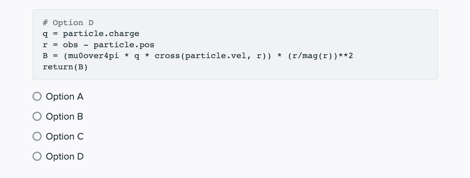Solved Q8.3 EXTRA CREDIT 1 Point You're writing a GlowScript | Chegg.com