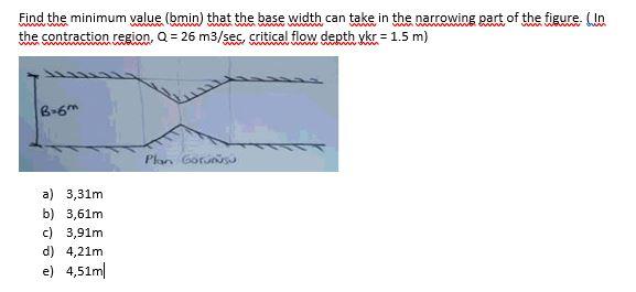 Solved Find the minimum value (bmin) that the base width can | Chegg.com