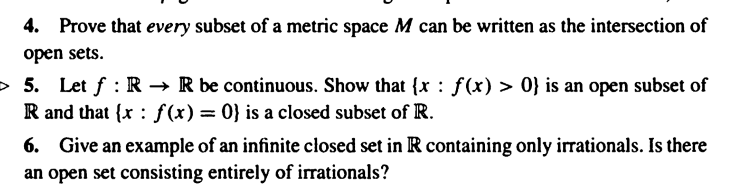 Solved 4. Prove that every subset of a metric space M can be | Chegg.com