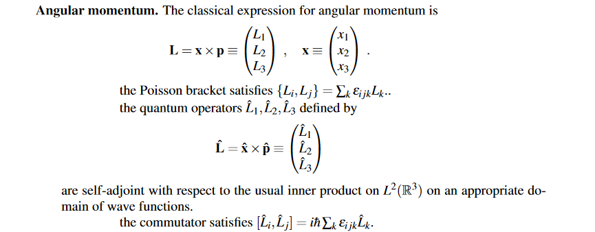 Solved Angular momentum. The classical expression for | Chegg.com