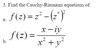 Solved MATLAB COMMANDS ONLY! Find the Cauchy-Riemann | Chegg.com