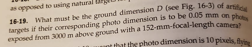 Solved What must be the ground dimension D (see Fig. 16-3) | Chegg.com