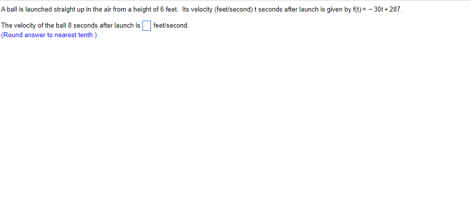 Solved A ball is launched straight up in the air from a | Chegg.com