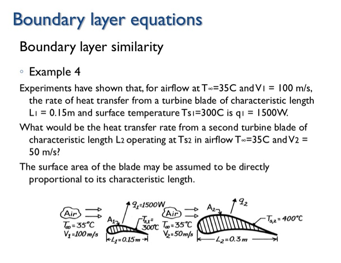 Solved Boundary layer equations Boundary layer similarity o | Chegg.com