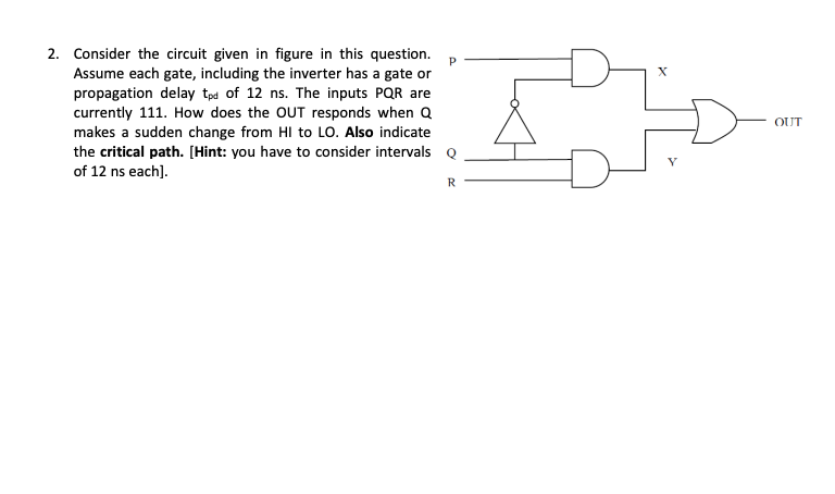 Solved P 2. Consider the circuit given in figure in this | Chegg.com