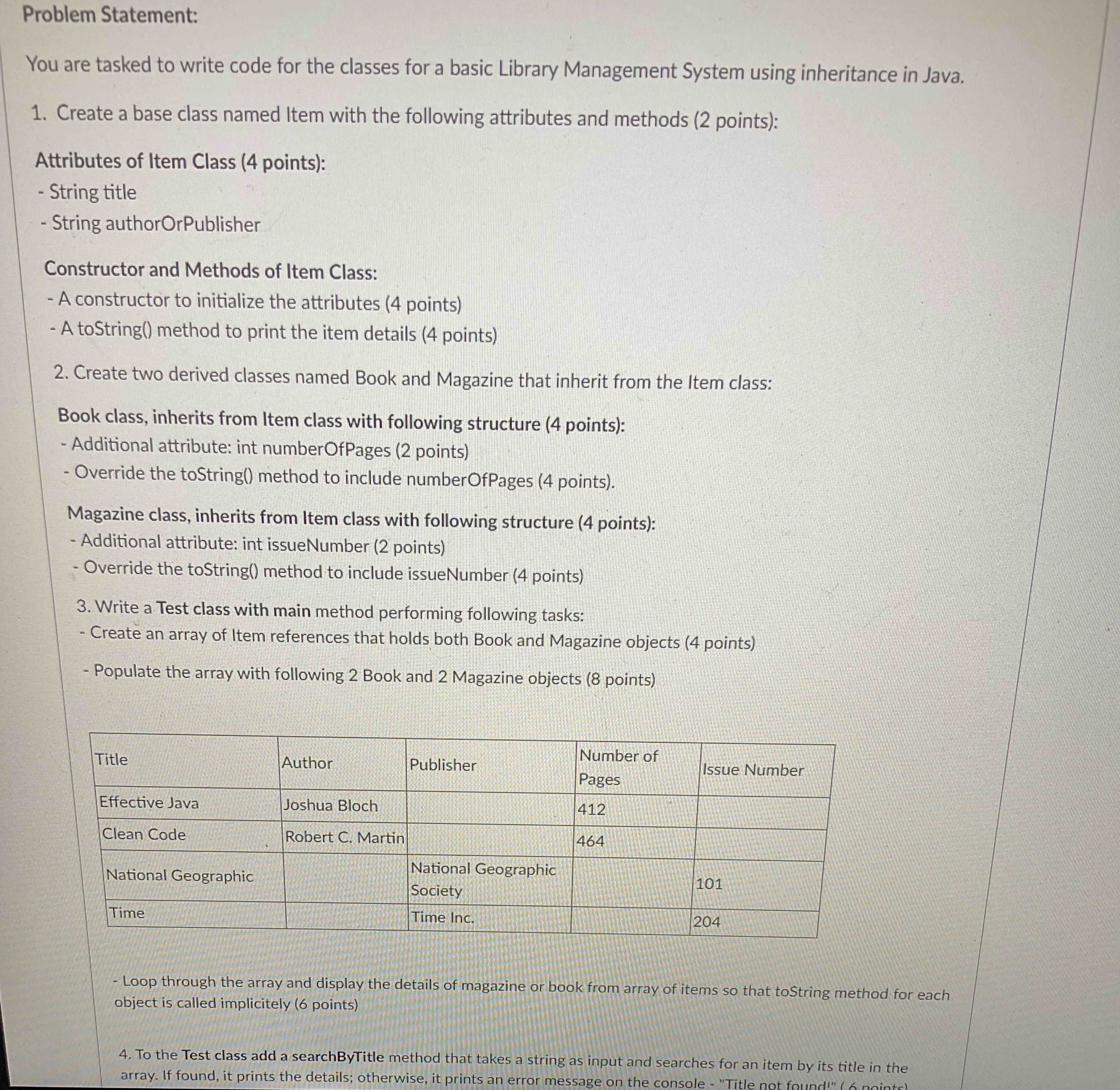 Solved In Java please. You are tasked with writing a code | Chegg.com