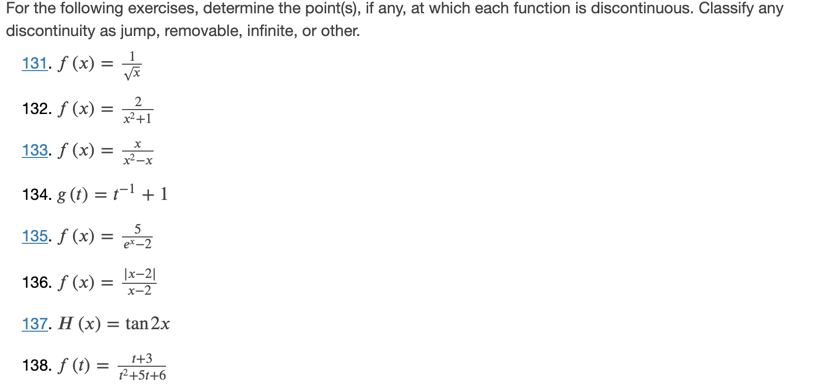 Solved For the following exercises, determine the point(s), | Chegg.com
