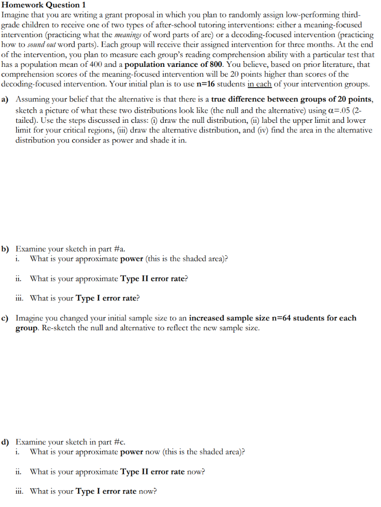 Homework Question 1 Imagine that you are writing a | Chegg.com
