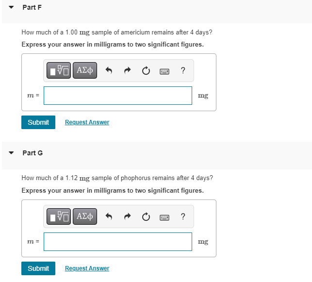 Solved Americium-241 is used in smoke detectors. It has a | Chegg.com