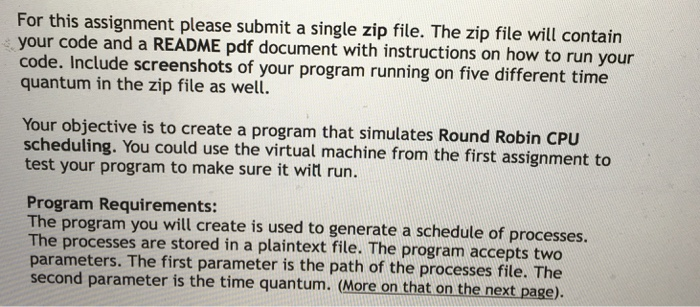Solved For this assignment please submit a single zip file. | Chegg.com