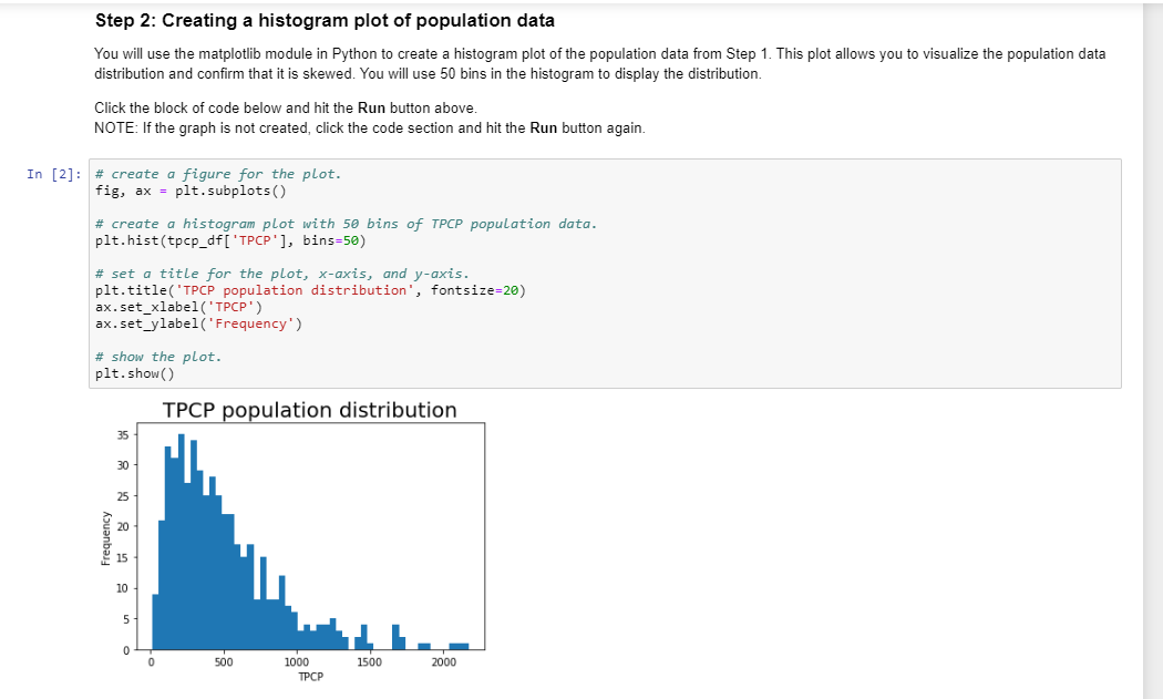 1 In The Python Script You Created A Histogram For Chegg