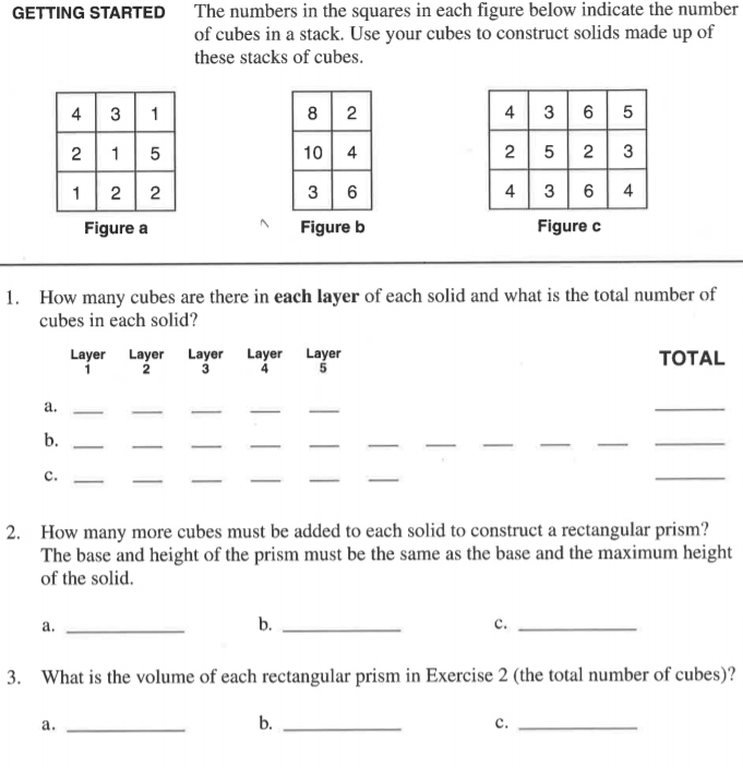 Solved GETTING STARTED The numbers in the squares in each | Chegg.com