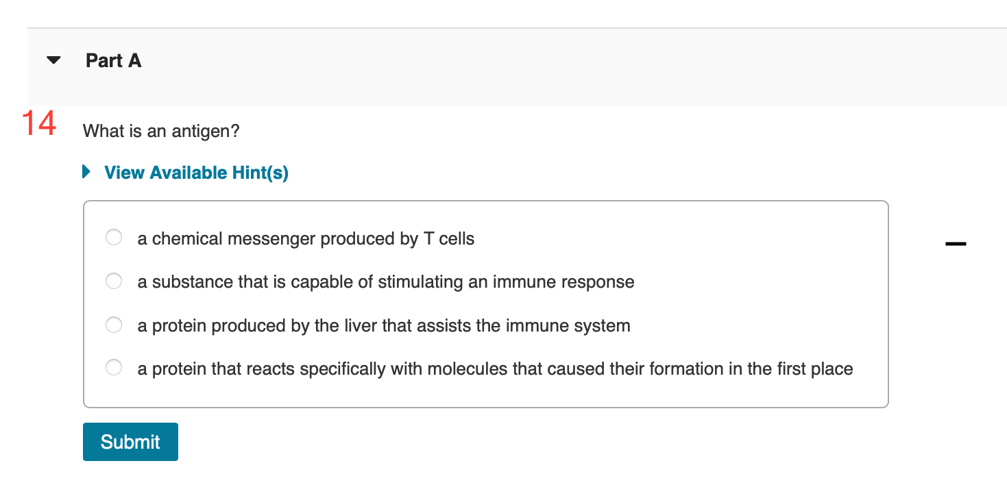 Solved View Available Hint(s) a chemical messenger produced | Chegg.com