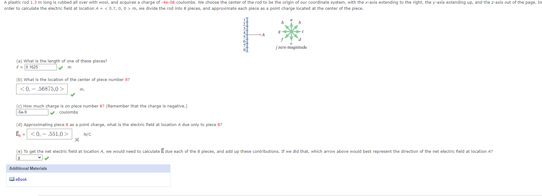 Solved (a) What is the lenath of one of these pieces? ℓ (b) | Chegg.com