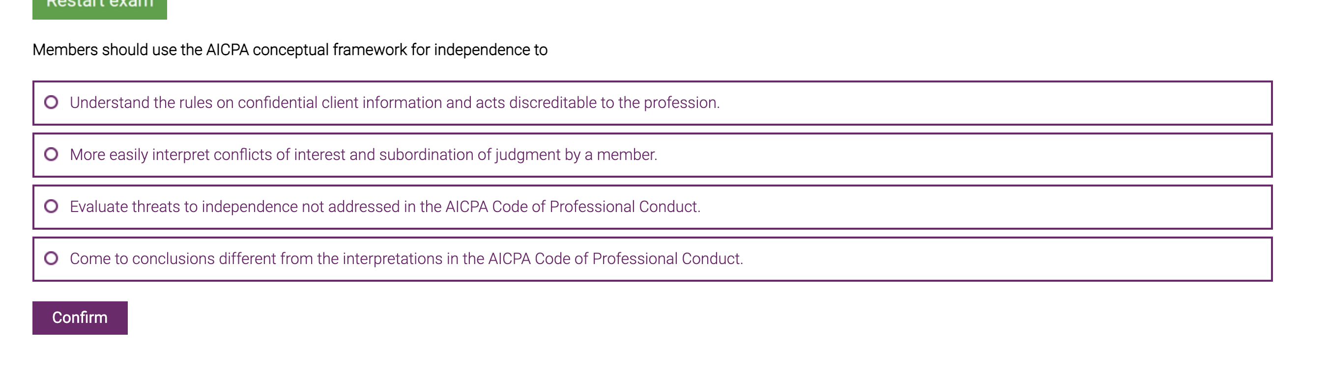 Solved Members should use the AICPA conceptual framework for | Chegg.com Solved Members should use the AICPA conceptual framework for | Chegg.com