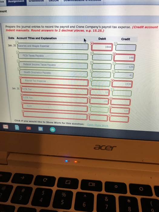 Solved PULL SCREEN PRINTER VERSION BACK Question 1 Crane | Chegg.com