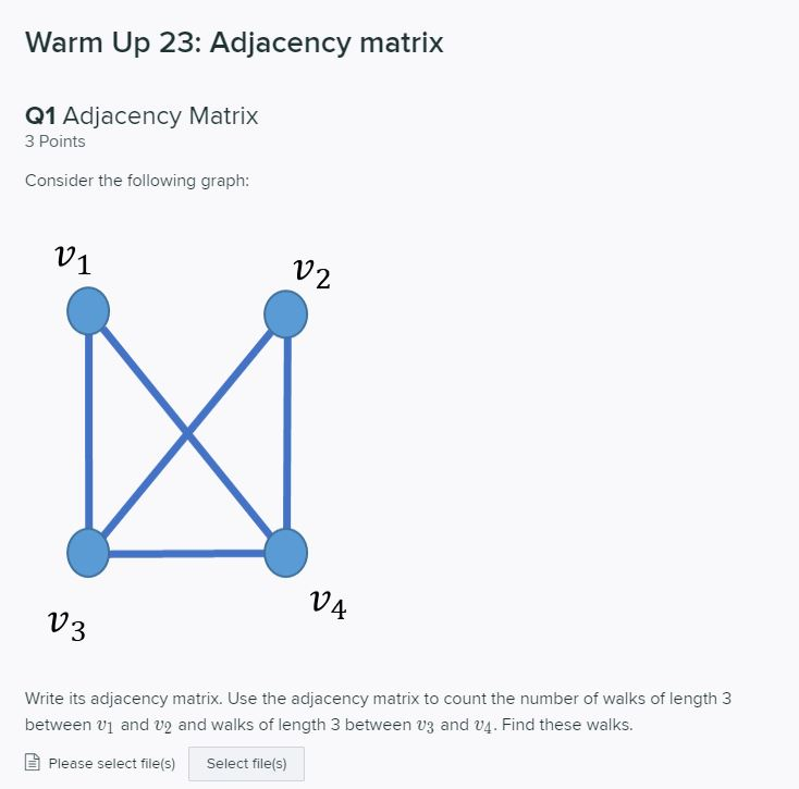 Solved I Know how to get the adjacency matrix, but how can I | Chegg.com