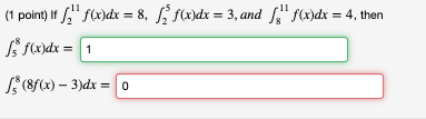 Solved 4 2 (1 point) 0 2 -2 4 0 3/2 2 Let g(x) = f*f(t) dt | Chegg.com