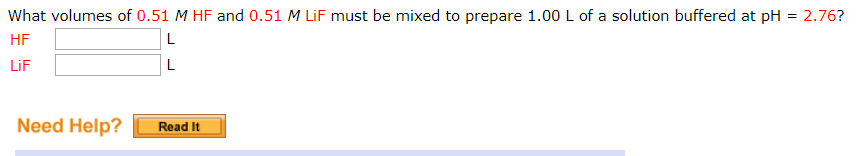 Solved Ka for HF is 7.2x10-4 in my table, i don't know if | Chegg.com
