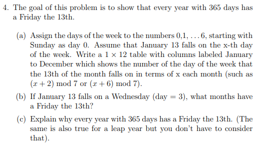 Solved 4. The goal of this problem is to show that every | Chegg.com