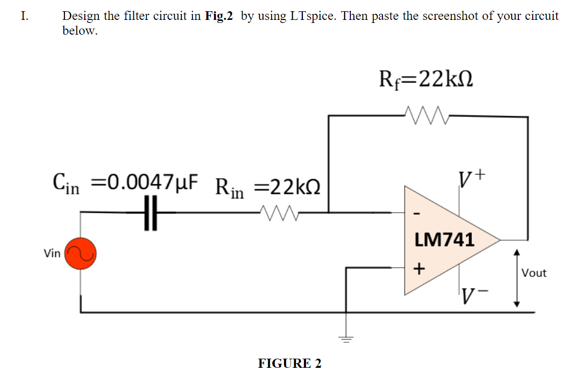 Solved Ac Amplitude:1 OPERATIONAL AMPLIFIER: LM741 BIAS | Chegg.com
