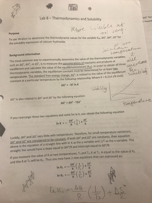 Solved Post-Lab Assignment 1. (a) Using the room temperature | Chegg.com