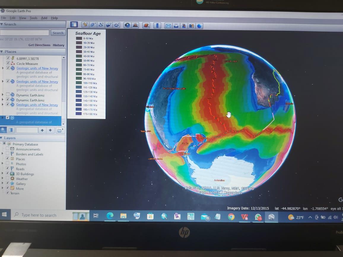Solved 1 Making Plate Tectonics interpretations via Google | Chegg.com