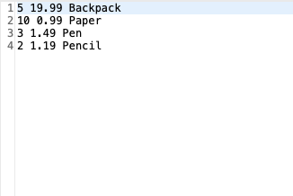 Solved Follow the directions at the top of Invoice.java | Chegg.com