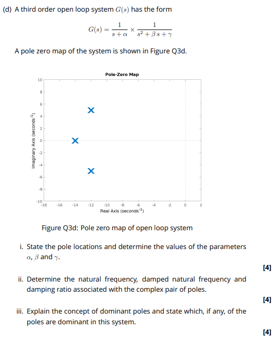 Solved (a) A particular PID controller \\( K(s) \\) is | Chegg.com