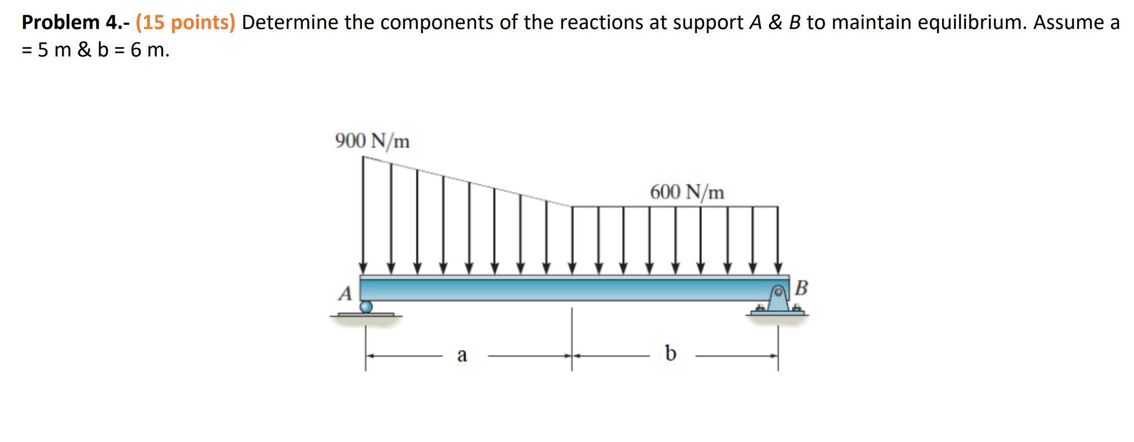 Solved Problem 4.- (15 points) Determine the components of | Chegg.com Solved Problem 4.- (15 points) Determine the components of | Chegg.com