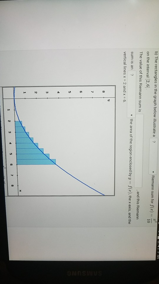 Solved ttings (1 point) a) The rectangles in the graph below | Chegg.com