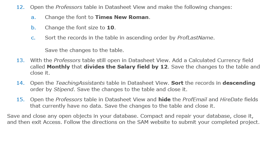 5. Open the Hybrid query in Design View and make the | Chegg.com