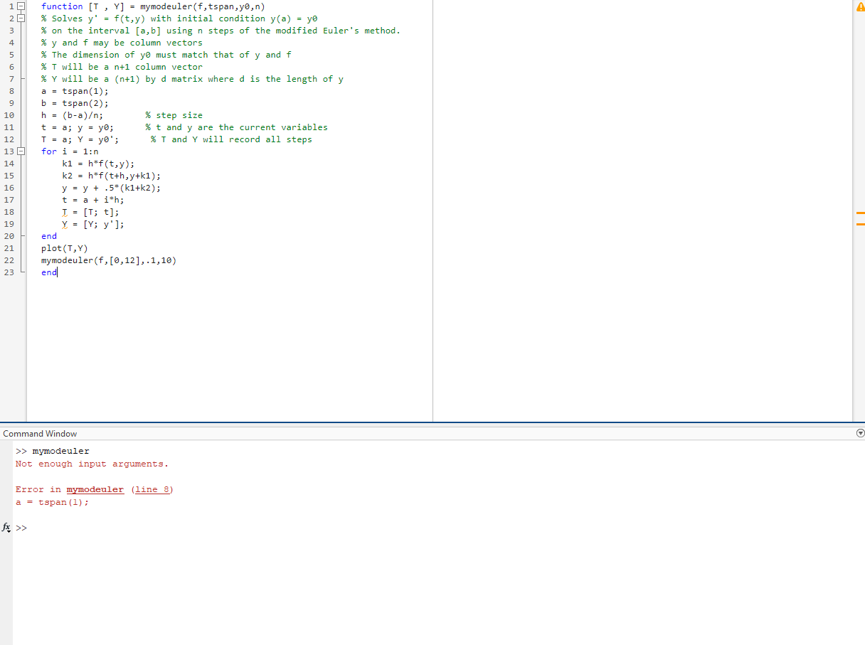 Solved I was provided this code by my prof and I haven't | Chegg.com